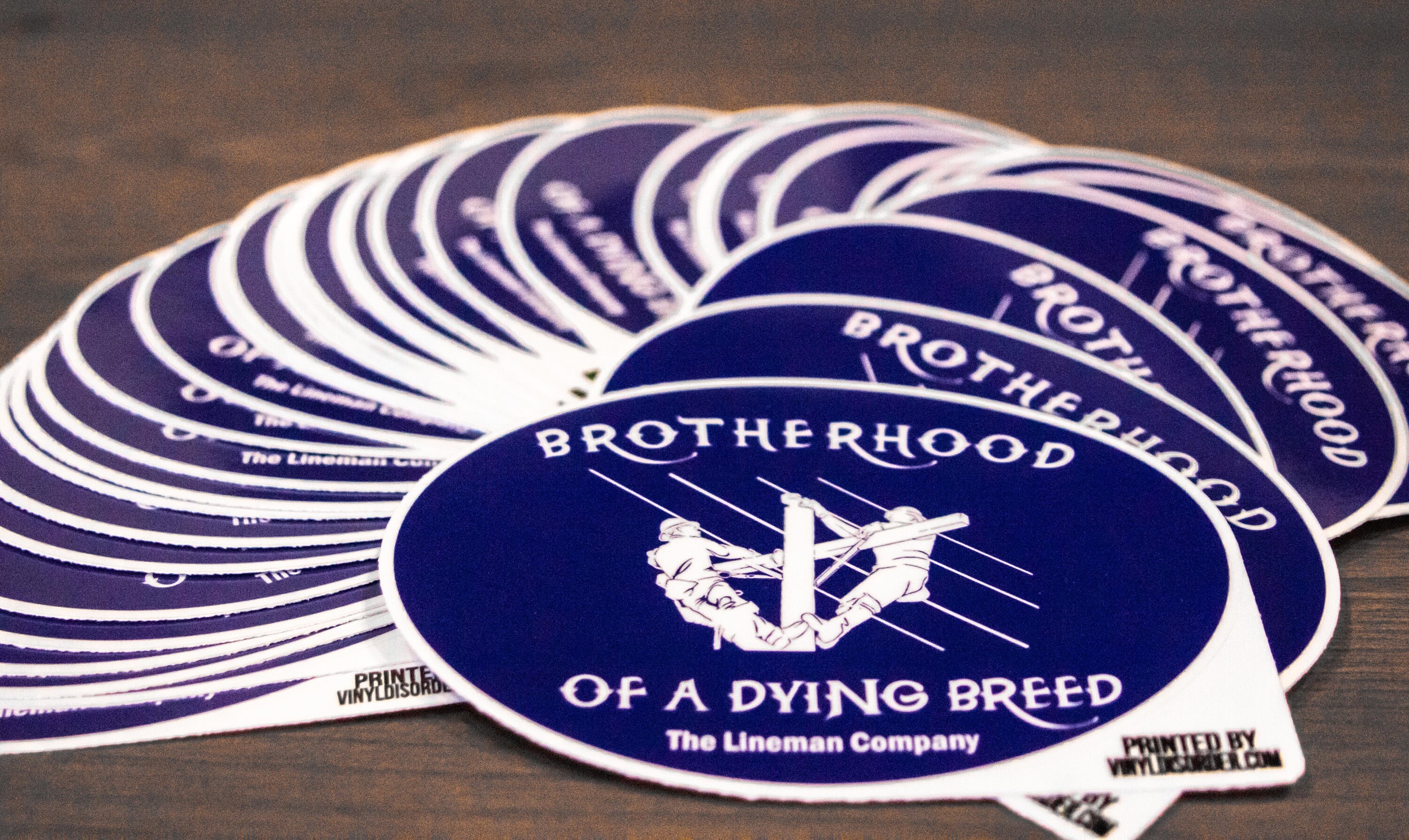 Brotherhood of A Dying Breed Sticker Lineman Sticker Lineman | Etsy