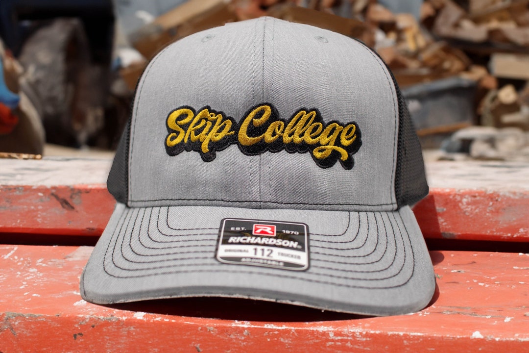 Skip College Richardson 112 Hat Welder Gift Lineman Snapback ...