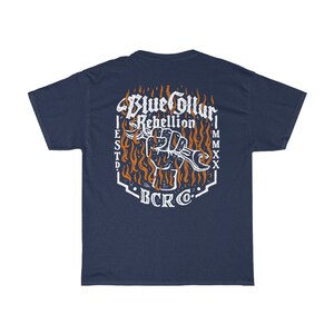 Blue Collar Rebellion T-shirt, Long Sleeve and Hoodie || Lineman ...