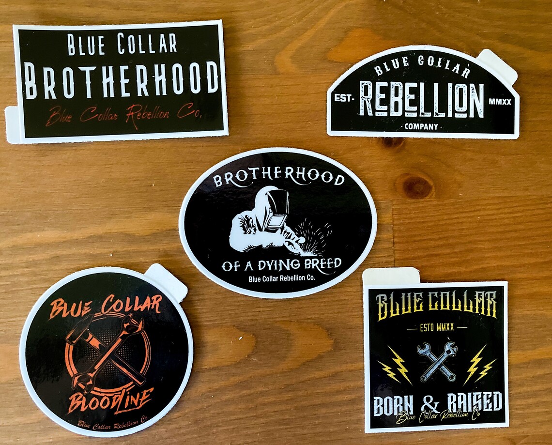 Welder Hoodlife Sticker Blue Collar Sticker Welder - Etsy