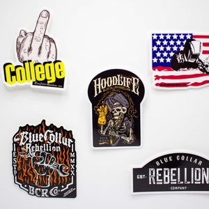 Welder - Hoodlife Sticker, Blue Collar Sticker, Welder Sticker, Hardhat ...
