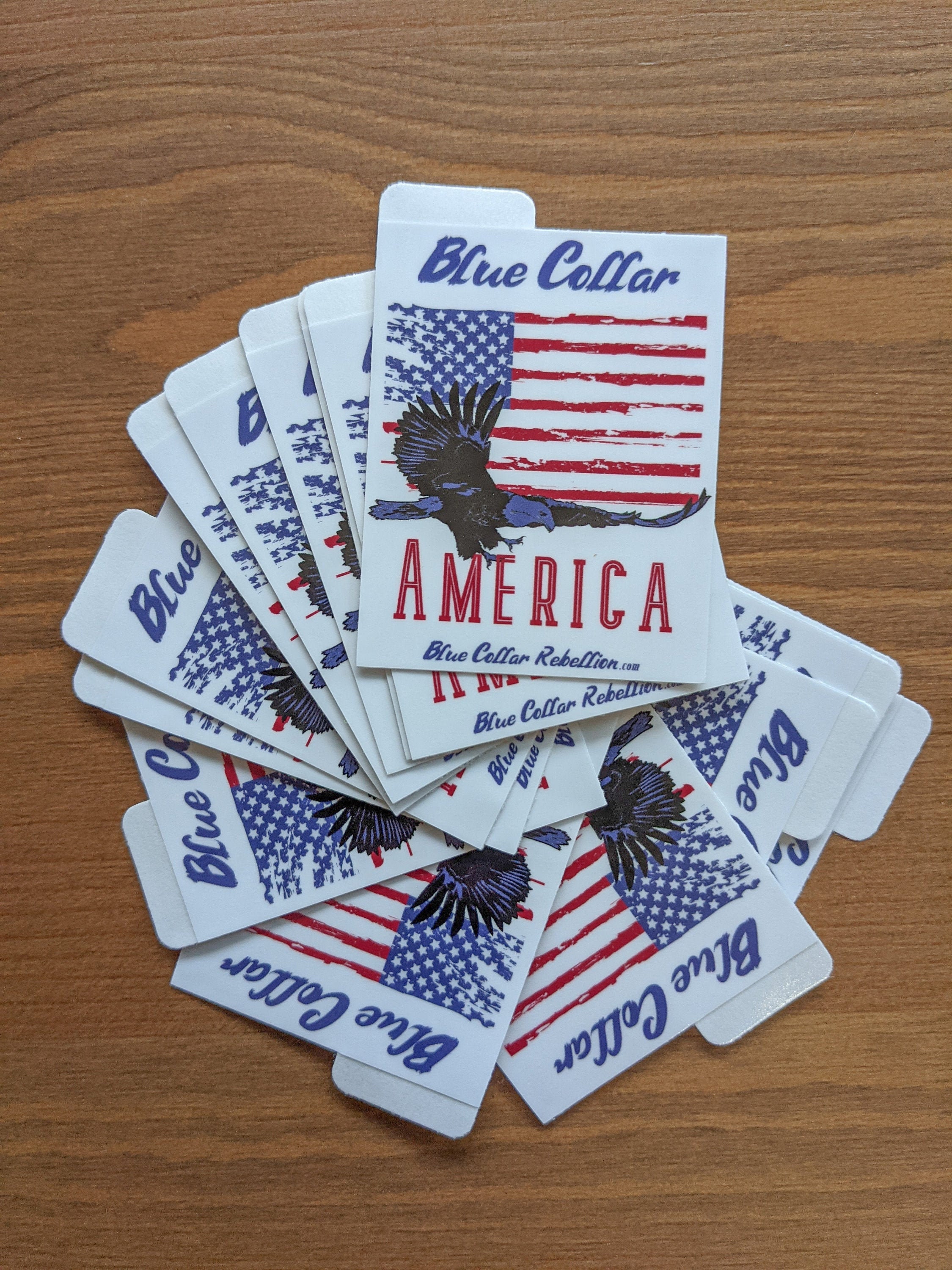 Blue Collar America Blue Collar Sticker Lineman Sticker - Etsy