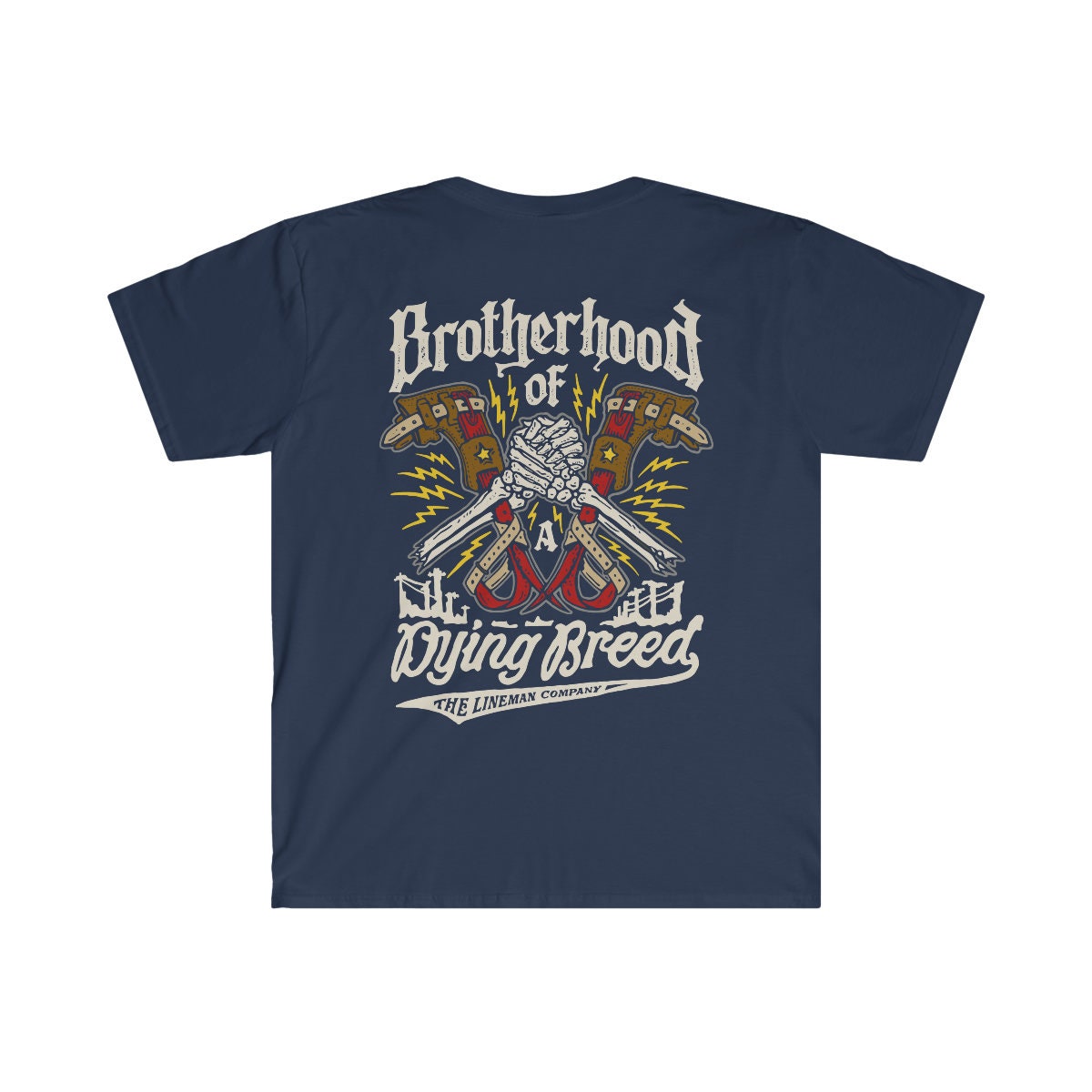 Brotherhood of A Dying Breed, Lineman Gaffs T-shirt, Long Sleeve ...