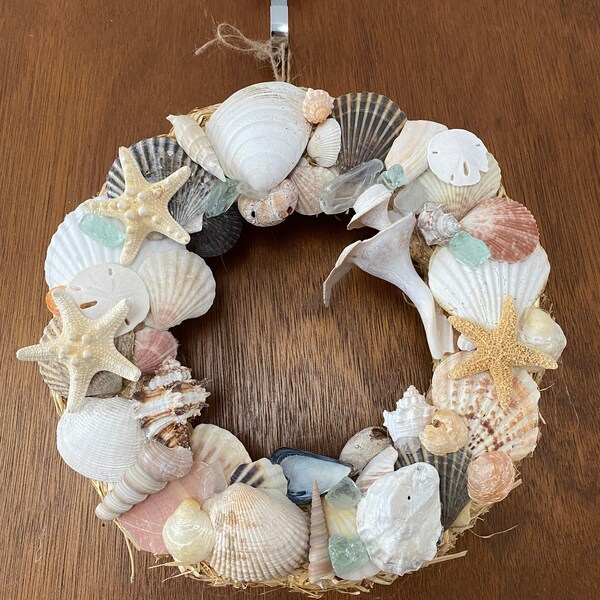 Seashell Wreath - Etsy