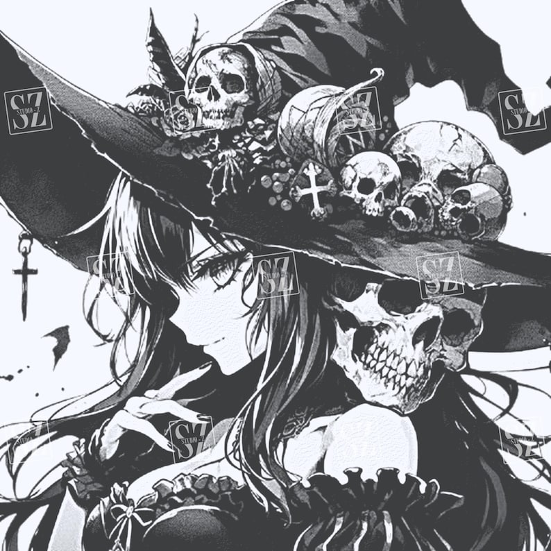 Witch Pack 2, Norton White Tile, SVG, PNG - Etsy