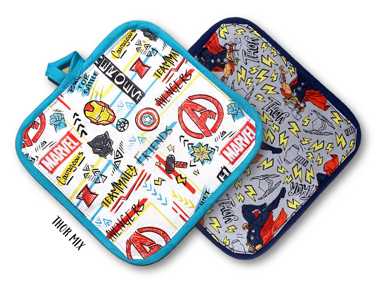 Disney-Inspired Pot Holders Marvel Avengers Marvel Kitchen | Etsy