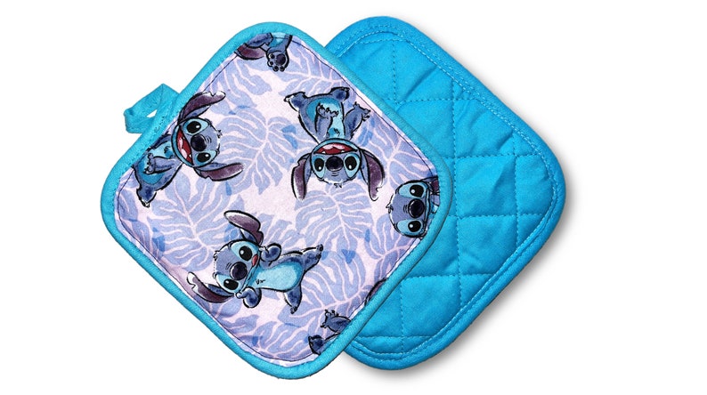 Disney-inspired Pot Holders Stitch Disney Kitchen Cookware - Etsy