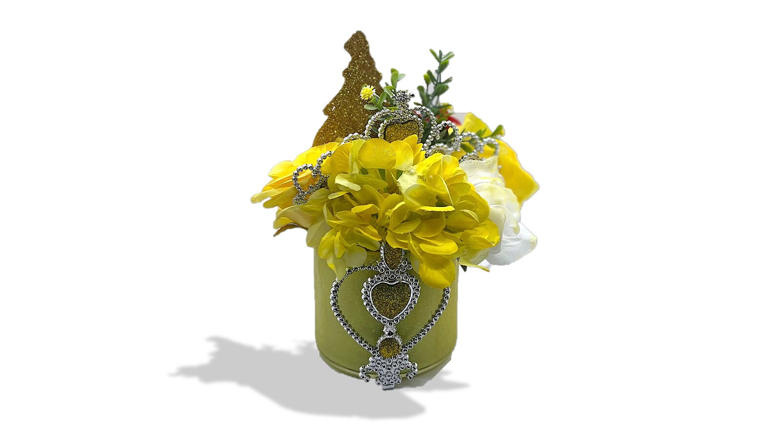 Disney Princess Floral Arrangement Disney Decor Glitter - Etsy