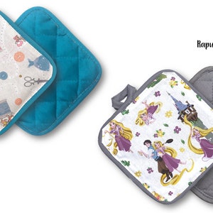 Disney-inspired Pot Holders - Princesses | Disney Kitchen Princess ...