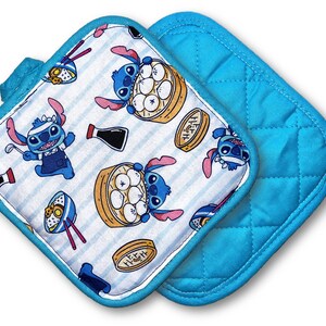Disney-inspired Pot Holders Stitch Disney Kitchen Cookware Disney Gifts ...