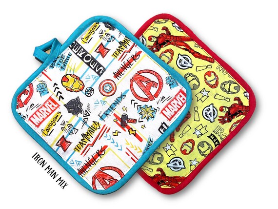 Disney-inspired Pot Holders Marvel Avengers Marvel Kitchen - Etsy