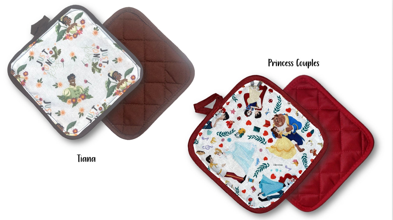 Disney-inspired Pot Holders - Princesses | Disney Kitchen Princess ...