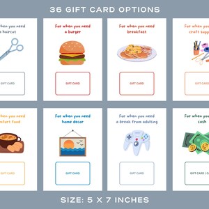 Printable Birthday Gift Card Book | Gift Card Book Birthday | Birthday ...