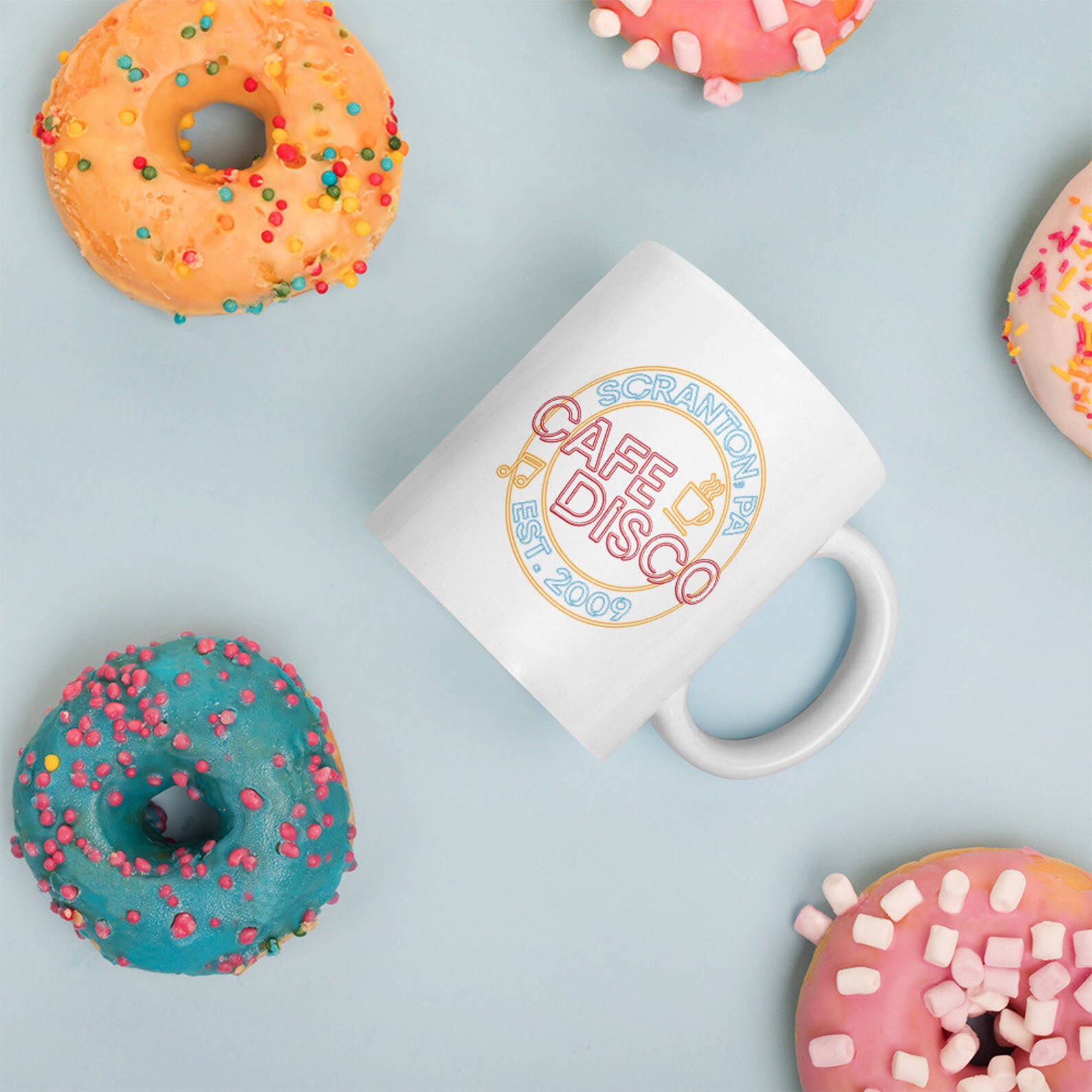 The Office Michael Scott Cafe Disco 11 Oz Mug - Etsy