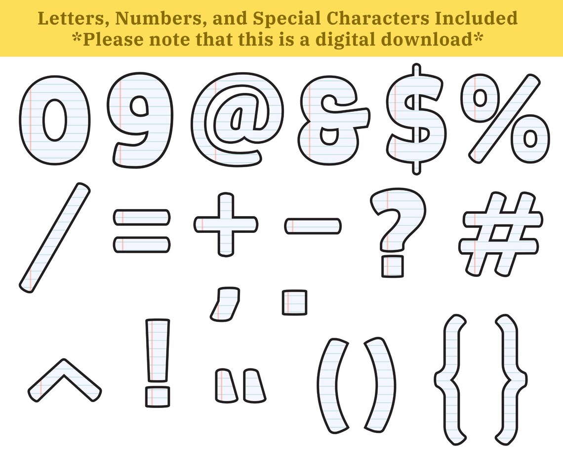 Printable Bulletin Board Letters A-Z | Bulletin Board Printable Letters ...