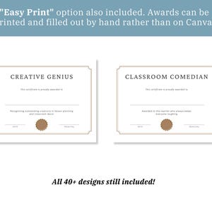 Editable Teacher Award Certificates | Teacher Awards | Teacher ...