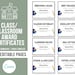 Editable Class Award Certificates | Classroom Awards | End of the Year ...