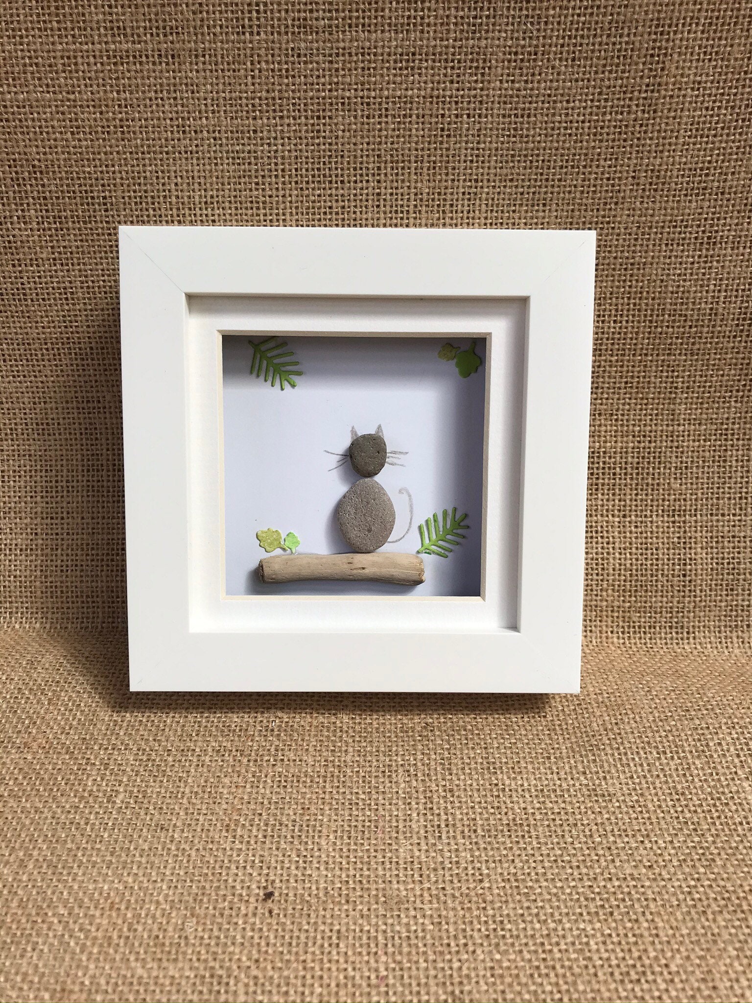 Pebble Art Cat Pebble Picture Pebble Art Picture Cat Pebble Art Picture ...