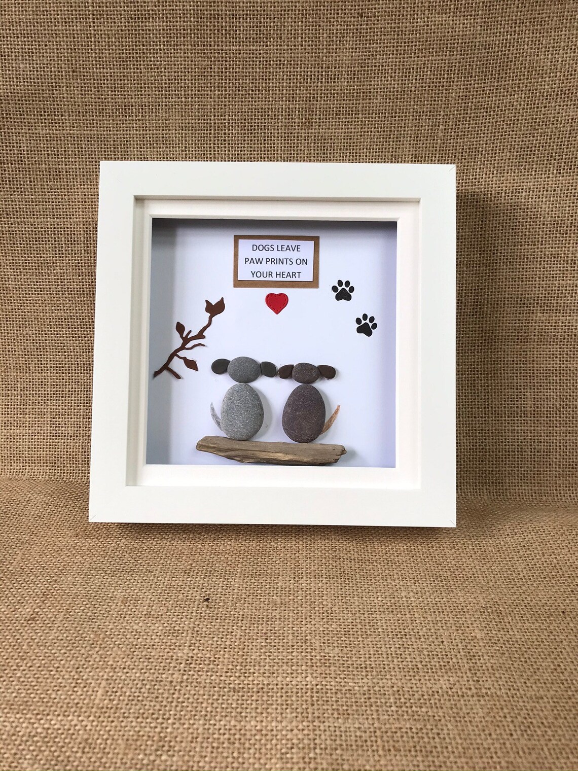 Pebble Art, Dog Pebble Art Picture, Pebble Art Picture, Beach Pebble ...