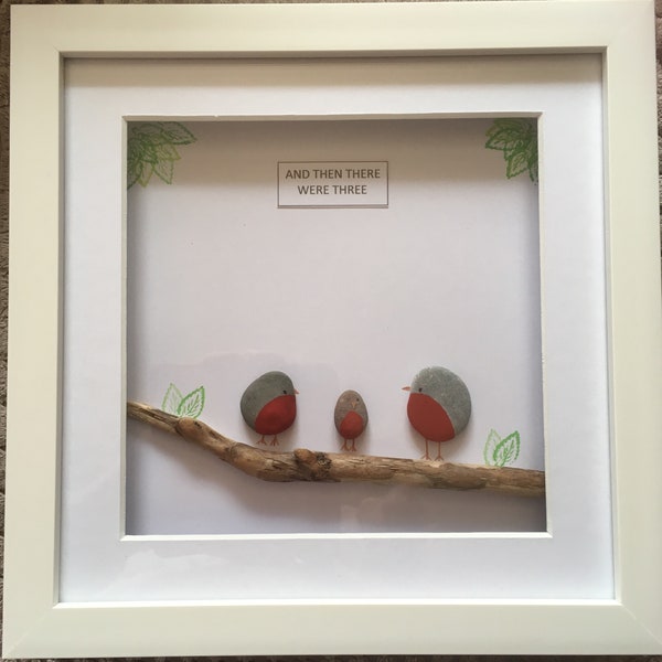 Robin Pebble Art - Etsy UK