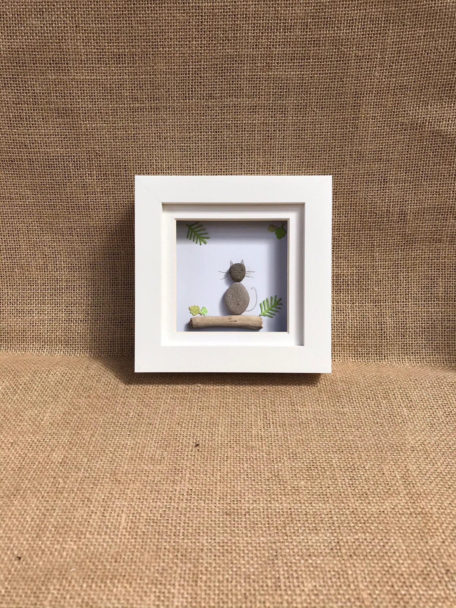 Pebble Art Cat Pebble Picture Pebble Art Picture Cat Pebble Art Picture ...