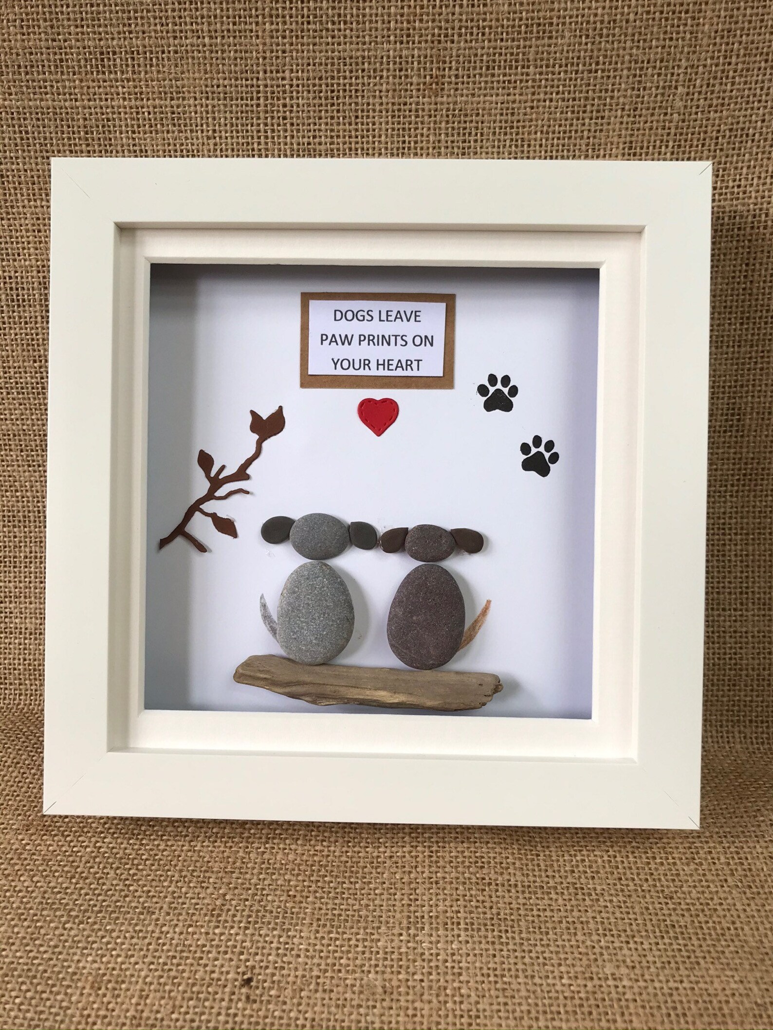 Pebble Art, Dog Pebble Art Picture, Pebble Art Picture, Beach Pebble ...