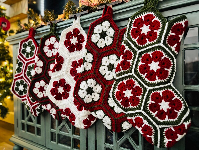 Crochet Christmas Stockings - Etsy