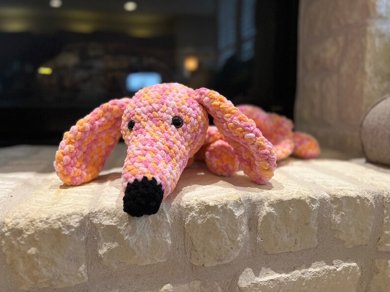 Dapple the Dachshund Crochet Pattern - Etsy
