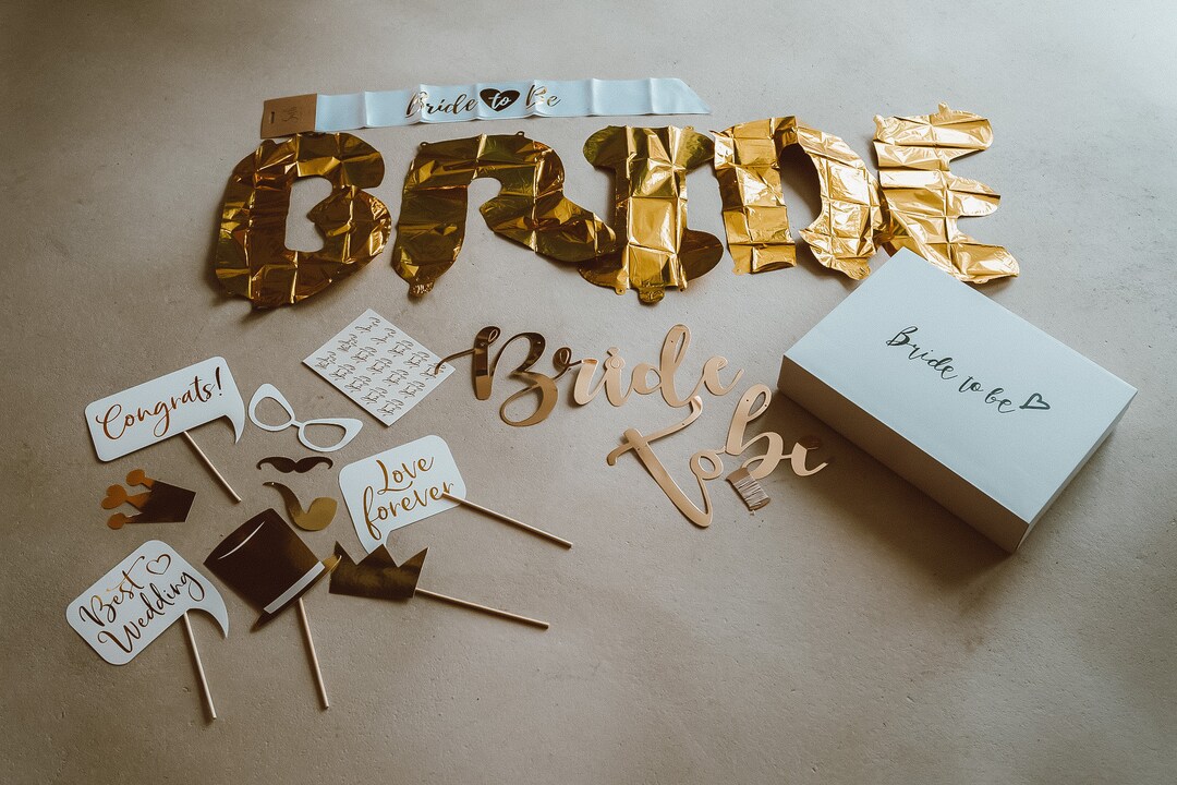 JGA Deco Box Partybox Hen Party Tattoo Bride JGA Decoration Decoration ...