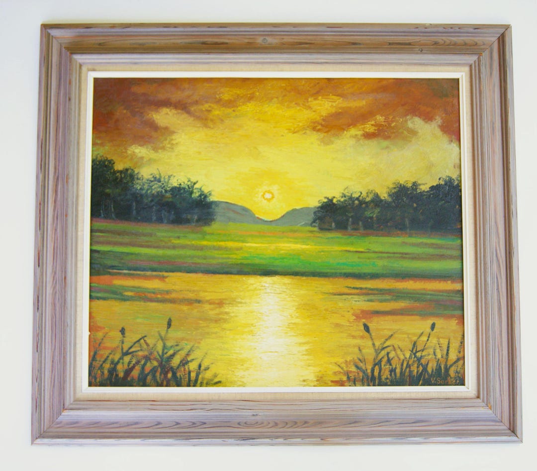 Vilhelm Christian SERBER (1902-1977) - Large Framed Danish Oil Painting ...