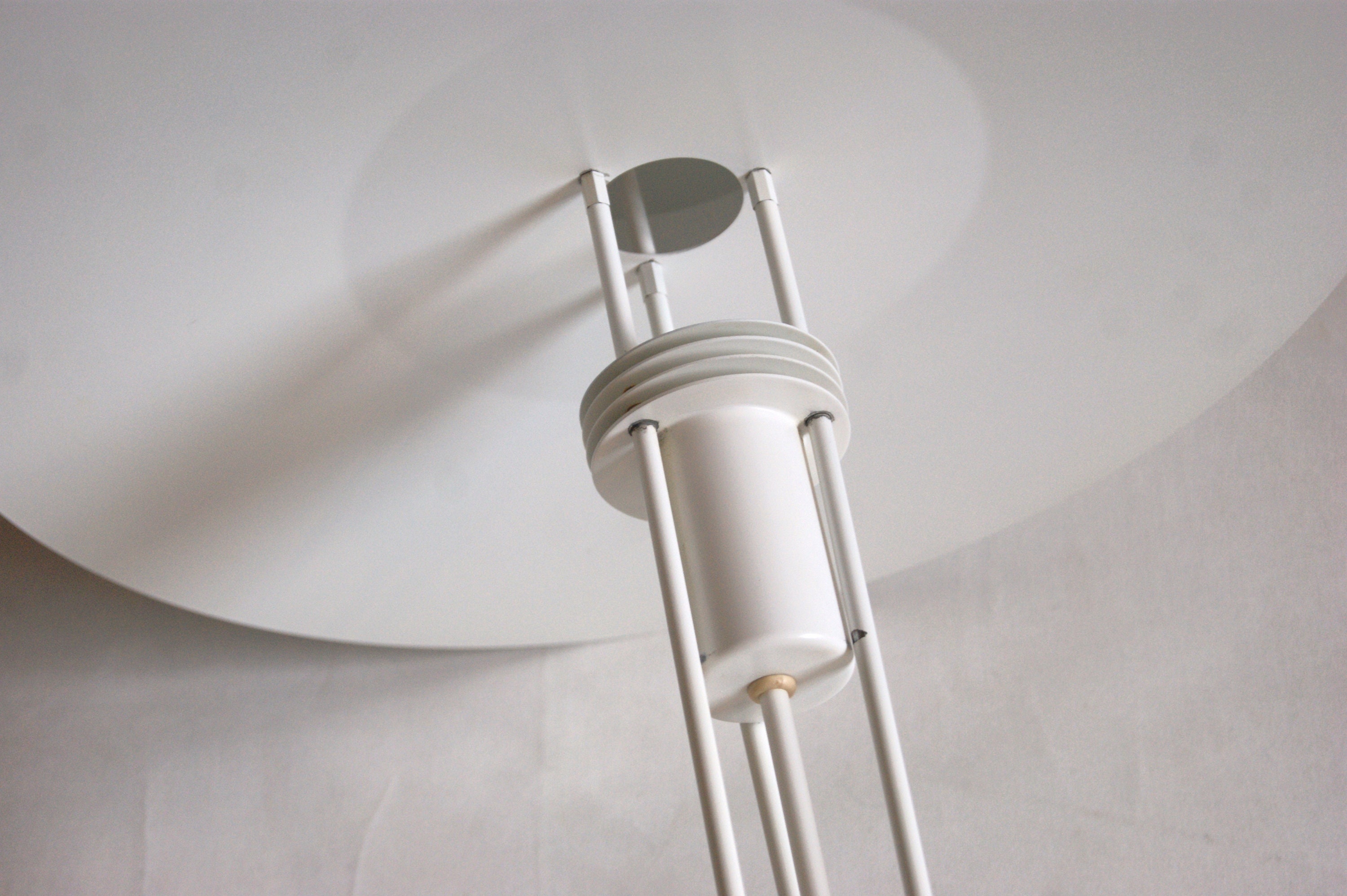 Vintage White Floor Lamp From 3-line Series by Benny Frandsen - Award ...