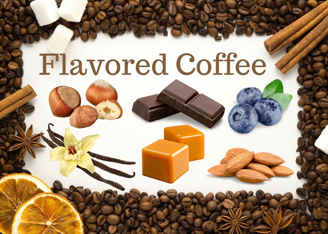 Flavored Coffees - Decaf - Etsy