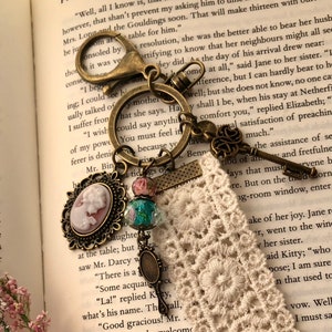 Regency Keychain, Fancy Keychain, Jane Austen Keychain, Jane Austen ...