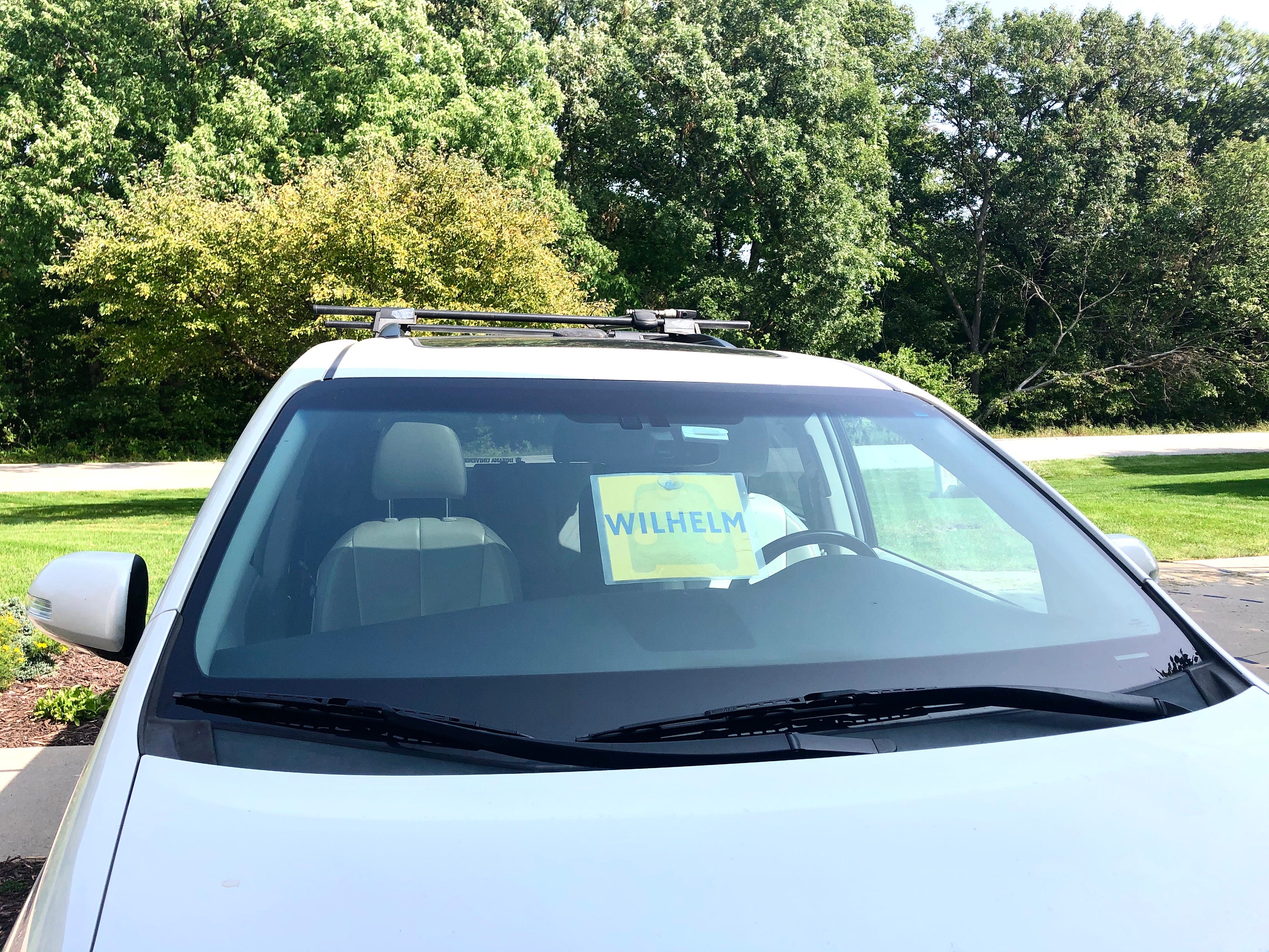 Personalized Car Rider Windshield Sign With Suction Cup Attachment - Etsy