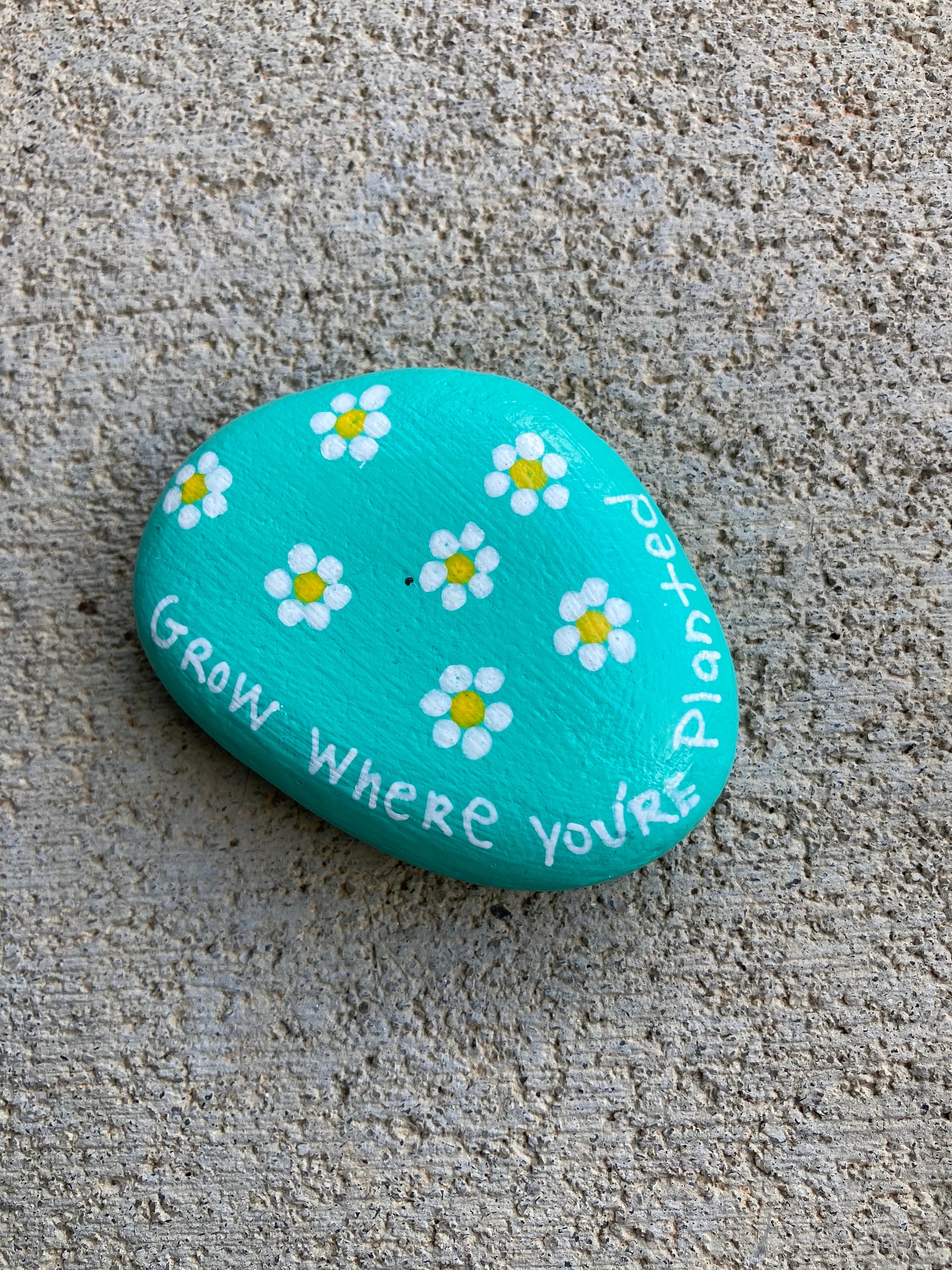 Motivational Rocks, Garden Rocks, Inspirational Rock Set - Etsy