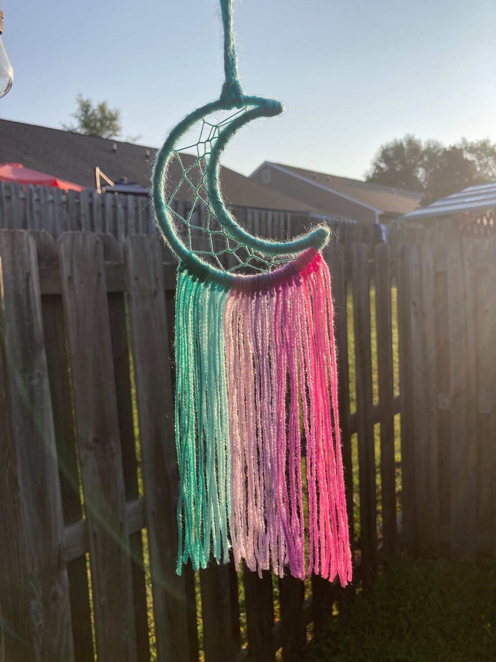 Small Ombre Moon Dream Catcher - Etsy