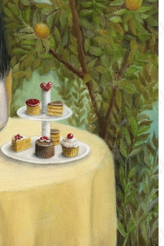 Tea Party Limited Edition Giclee Print - Etsy