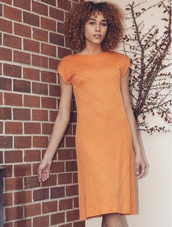 1960s Mod Dress - 1960s Floral Dress - 60s Paisley Dr… - Gem