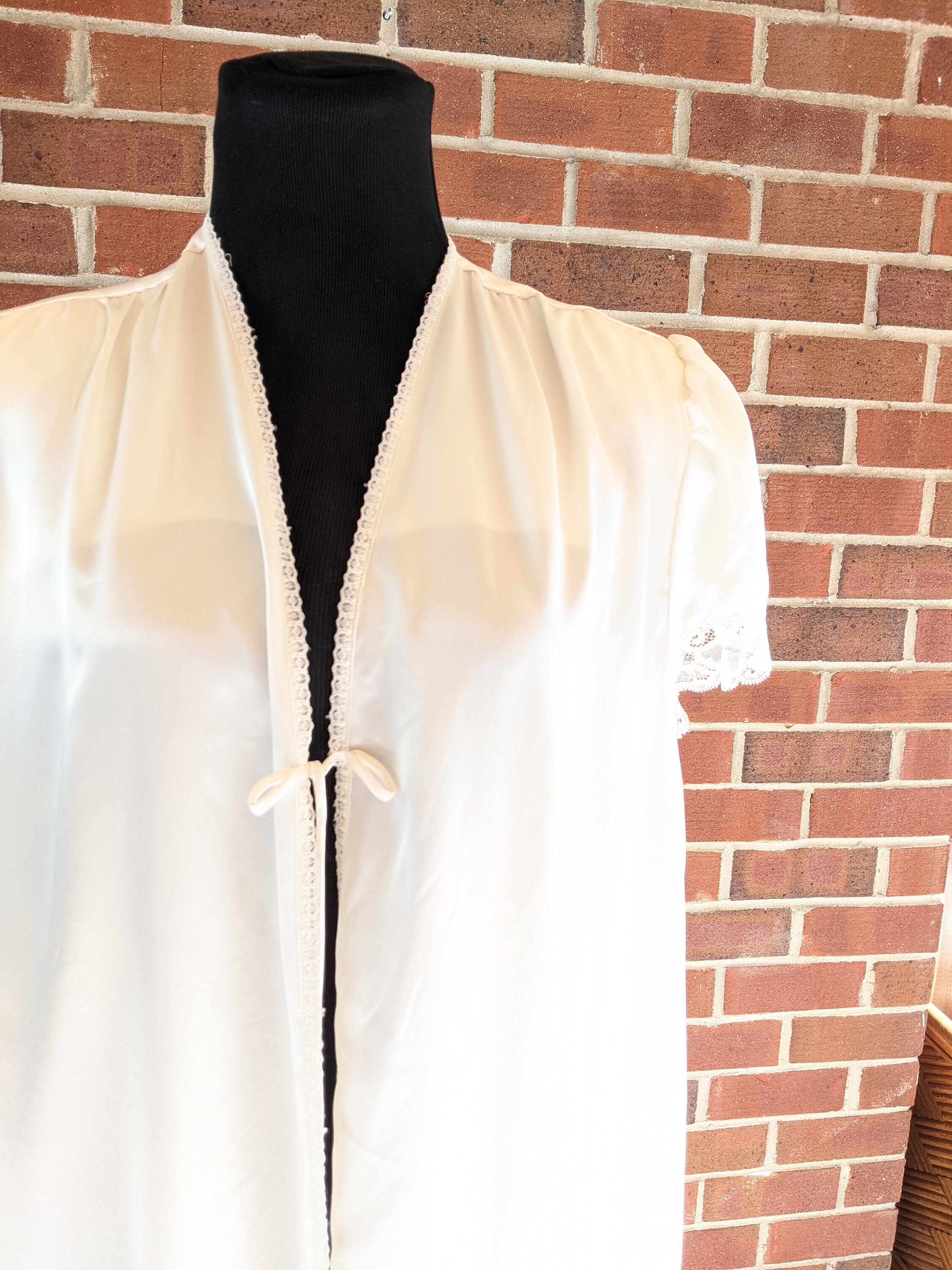 Valentino Ivory Robe - Etsy