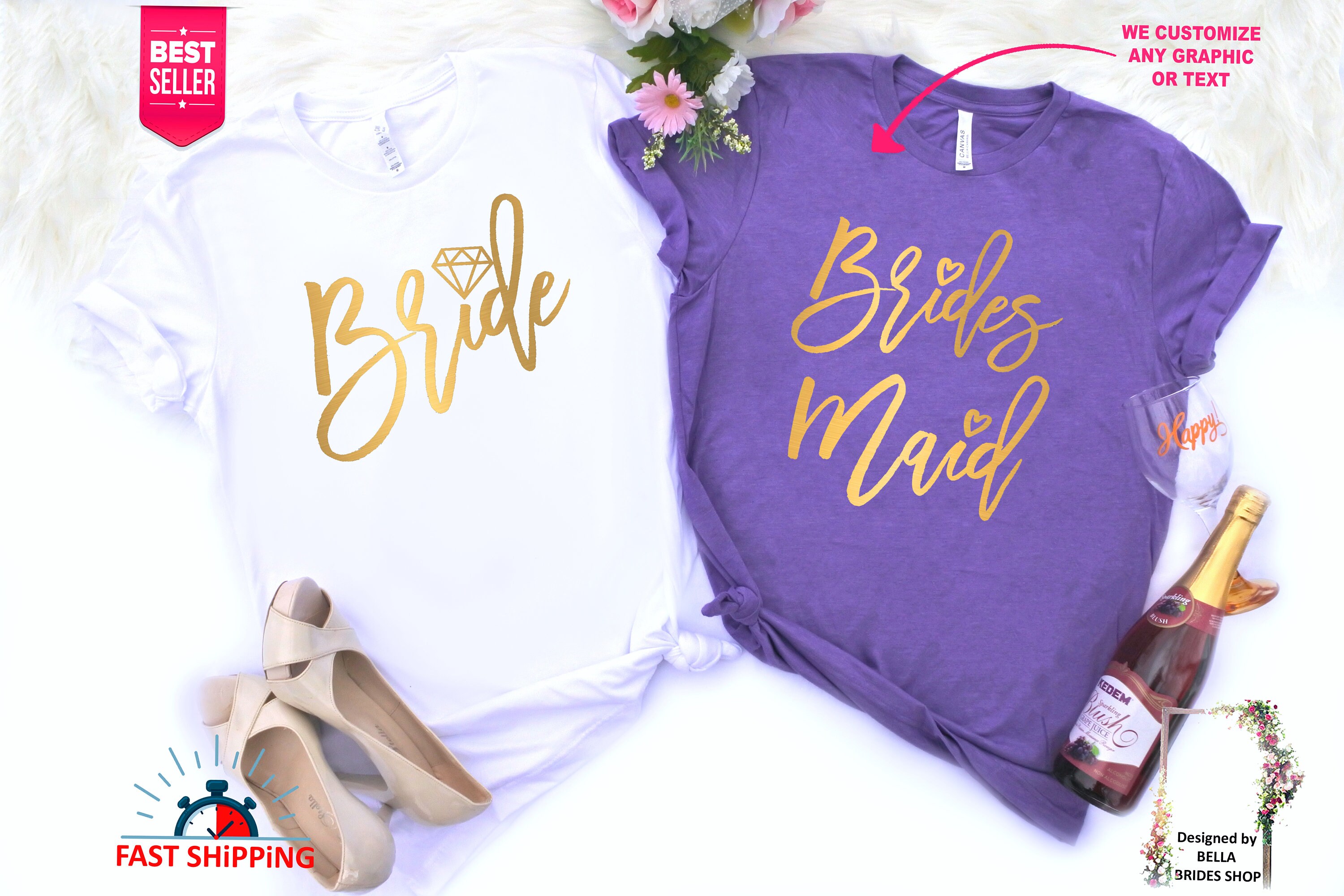 Bachelorette Party Tanks, Bridal Party Tanks, Bridesmaid Tanks ...