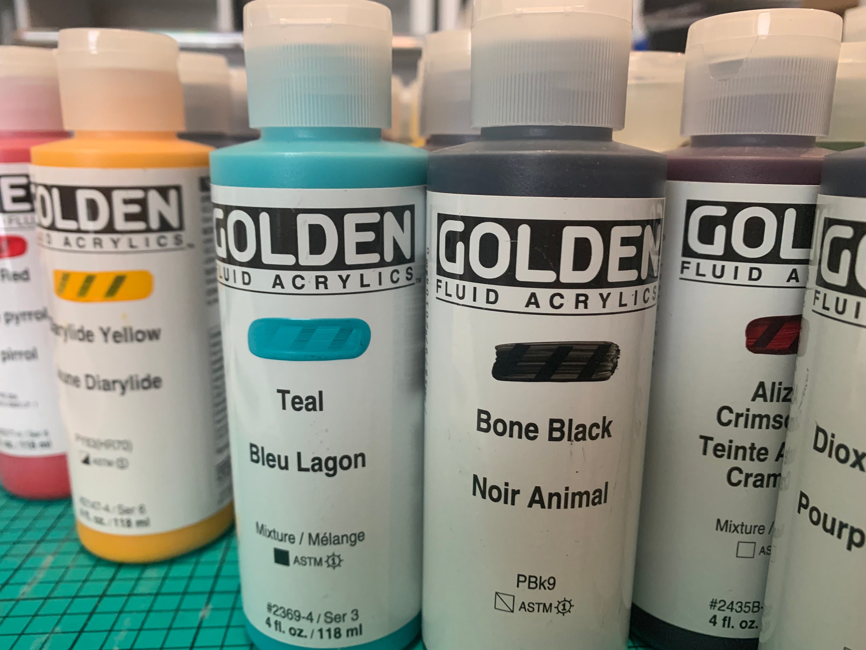 Golden Fluid Acrylics 4 Oz NEW - Etsy