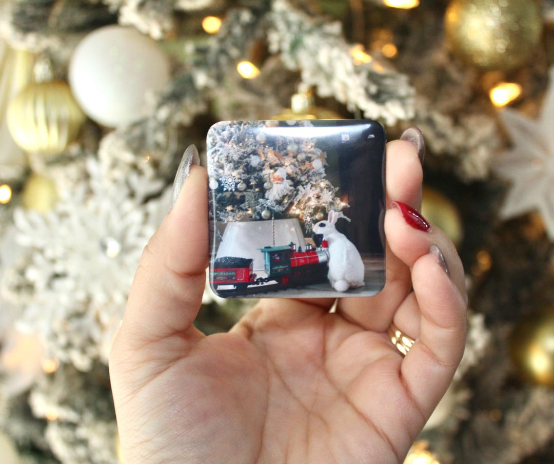 Personalized Gift 10 Custom Photo Magnets 2x2 Gift for Couples, Holiday ...