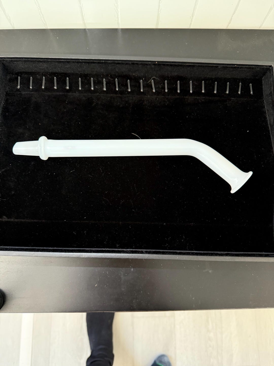 Custom White Glass Mouthpiece for Lidavel Box 10 1/2” - Etsy