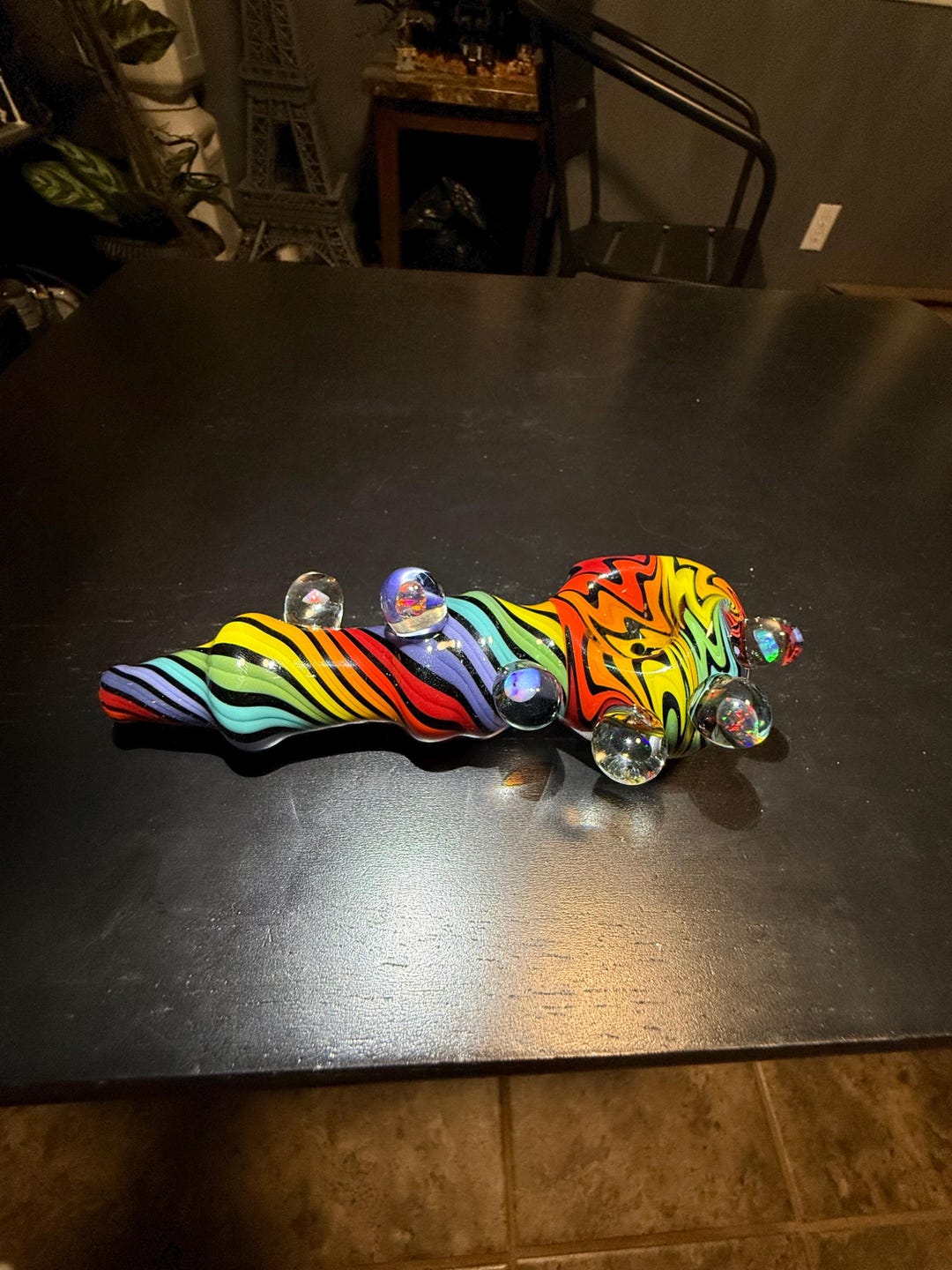 Double Wig Wag Spoon Pipe Decked Out in Opals - Etsy