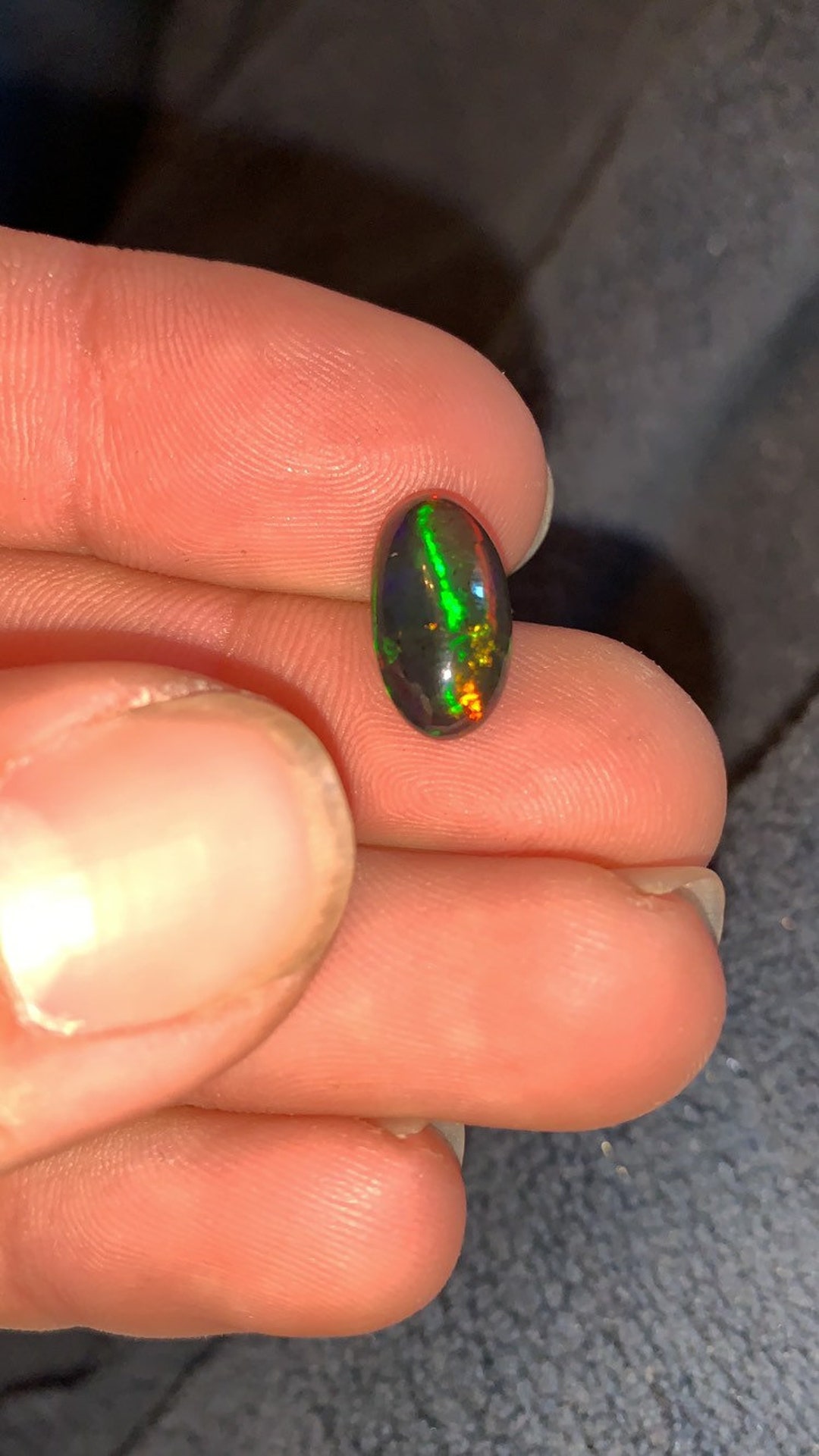 2.63 Ct. Smoked Cats Eye Opal - Etsy