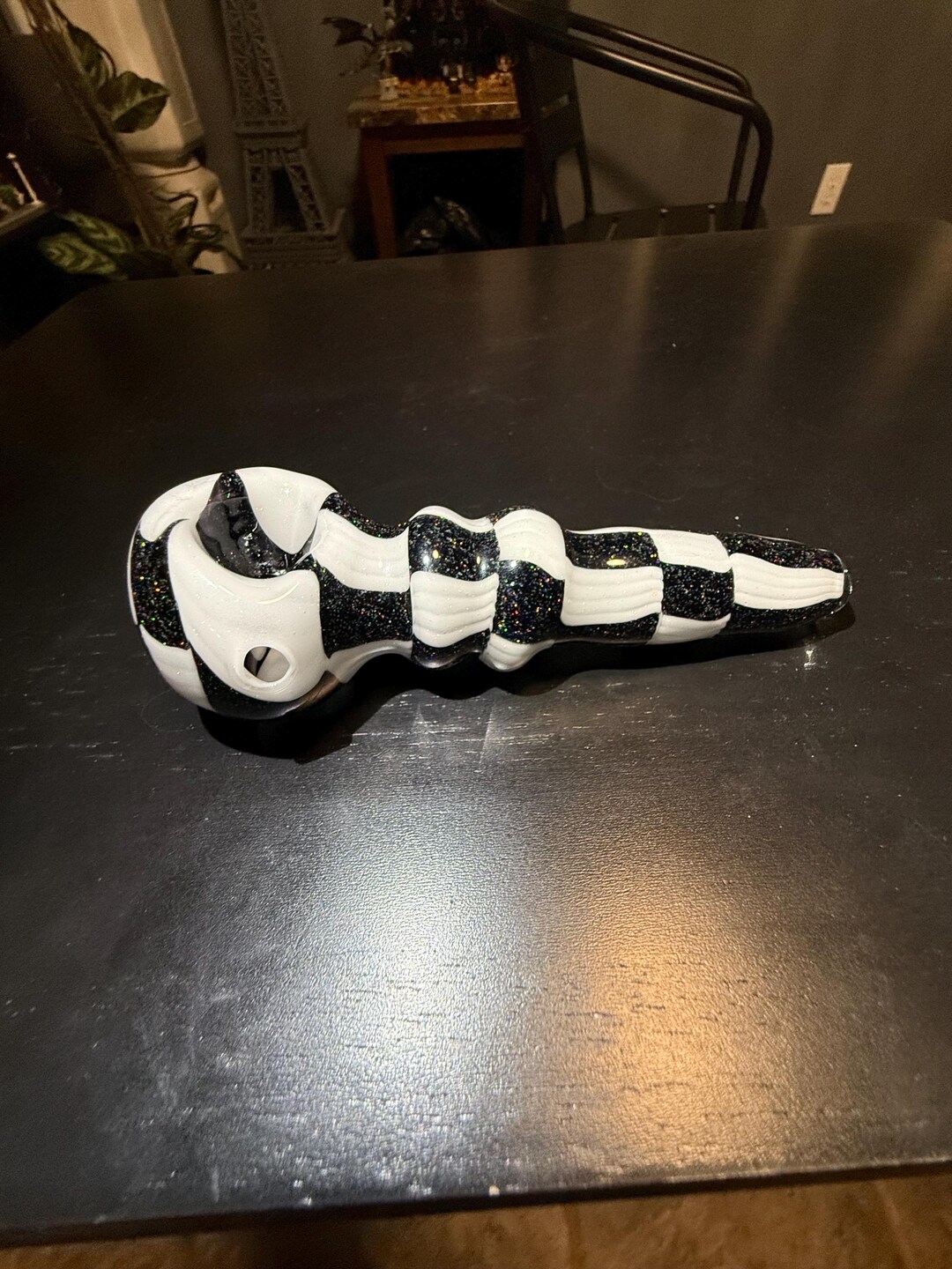 Full Cropal Checkered Spoon Pipe - Etsy