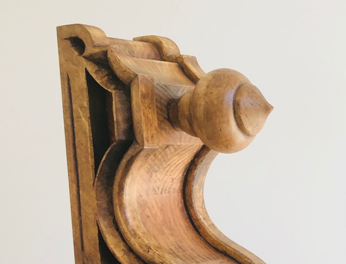 Hand Carved Corbel - Etsy