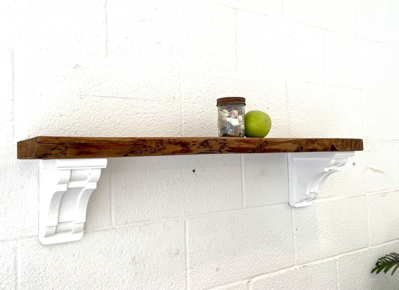 Shelf and Corbels Live Edge Shelving - Etsy