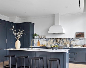 Bell Curve Metal Range Hood Kitchen Vent Hoods : Custom Copper Hoods - Etsy