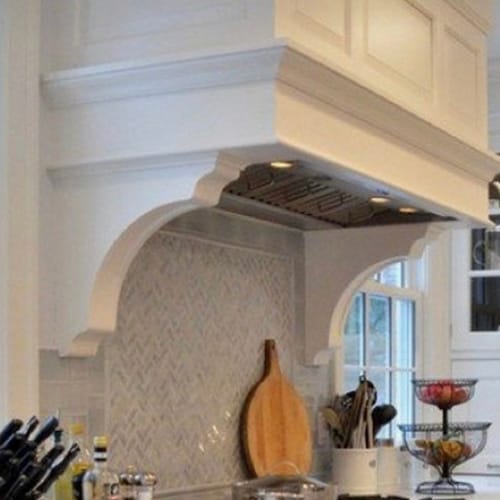 Pair Rustic Range Hood Corbels - Etsy